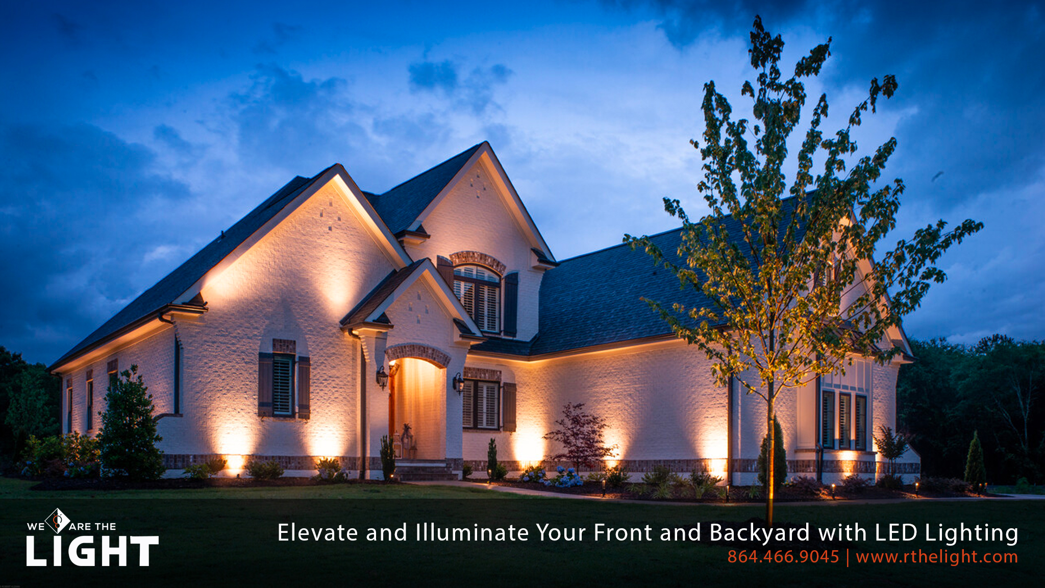Elevate and Illuminate Your Front and Backyard with LED Lighting - We Are The Light