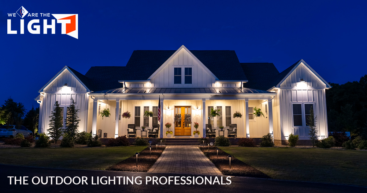 Residential Outdoor Lighting Installers in Greenville SC | We Are The Light